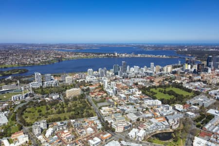 Aerial Photography East Perth - Airview Online