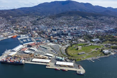 Aerial Photography Hobart CBD - Airview Online