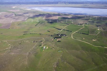 Aerial Photography Tarago Wind Towers - Airview Online