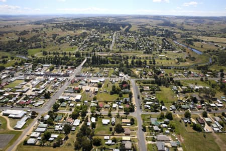Aerial Photography Bombala Township - Airview Online