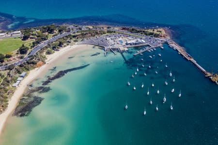 Aerial Photography The Rocks Mornington - Airview Online