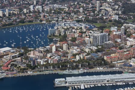 Aerial Photography Woolloomooloo Bay - Airview Online