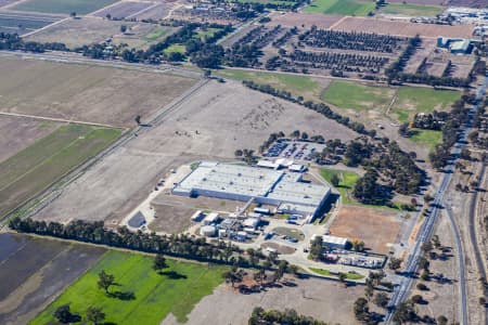 Aerial Photography Bega Cheese Factory, Strathmerton - Airview Online
