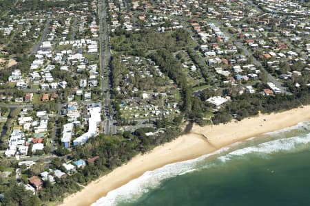 Aerial Photography Dicky Beach - Airview Online