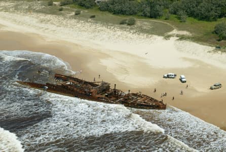 Aerial Photography Maheno Wreck - Airview Online