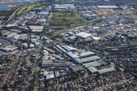 Aerial Photography Port Botany Industrial Area - Airview Online