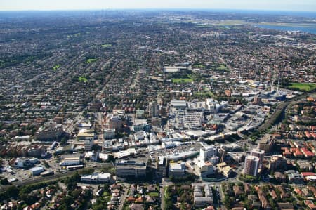 Aerial Photography Hurstville to Sydney CBD - Airview Online