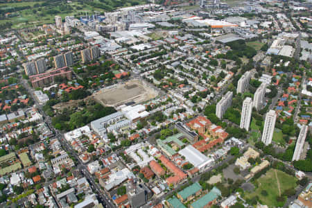 Aerial Photography Redfern Oval Upgrade - Airview Online