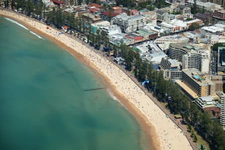 Aerial Photography Manly Ocean Beach - Airview Online