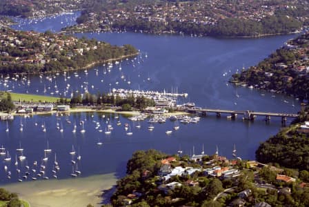 Aerial Photography The Spit Bridge - Airview Online