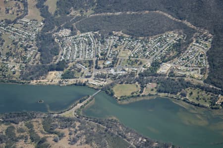 Aerial Photography Town Eildon - Airview Online