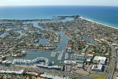 Aerial Photography Minyama to Mooloolaba - Airview Online